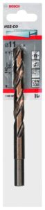 bosch 2608585867 11.0mmx3.7"x5.59" metal drill bit hss-co