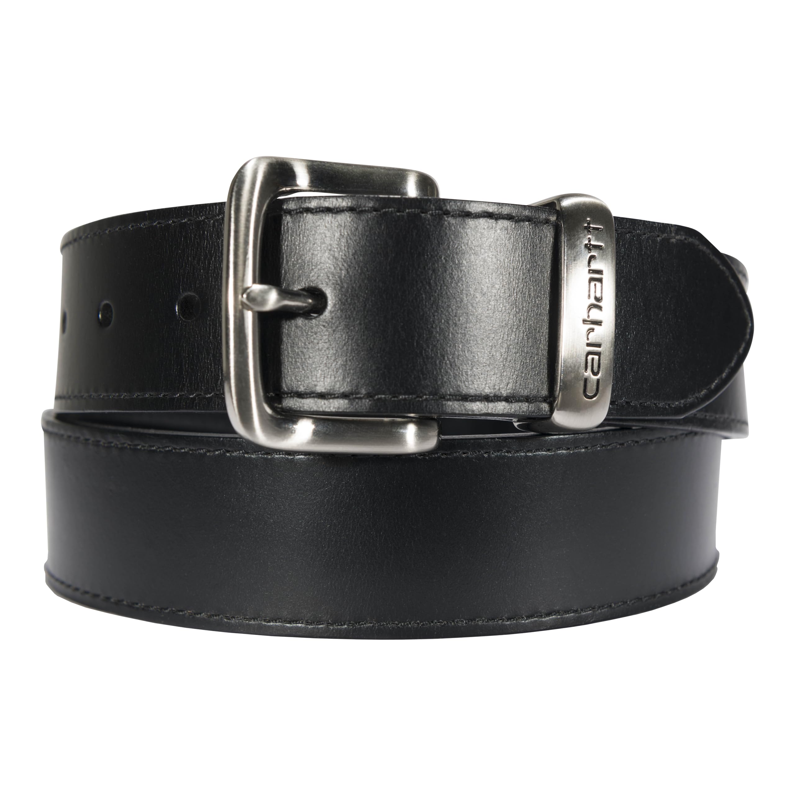 Carhartt mens Casual Rugged for Men, Available in Multiple Styles, Colors & Sizes Belt, Black, 36 US