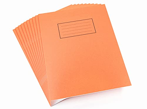 Silvine Exercise Book 5mm Squares 80 Pages 229x178mm Orange Ref EX105 [Pack of 10]