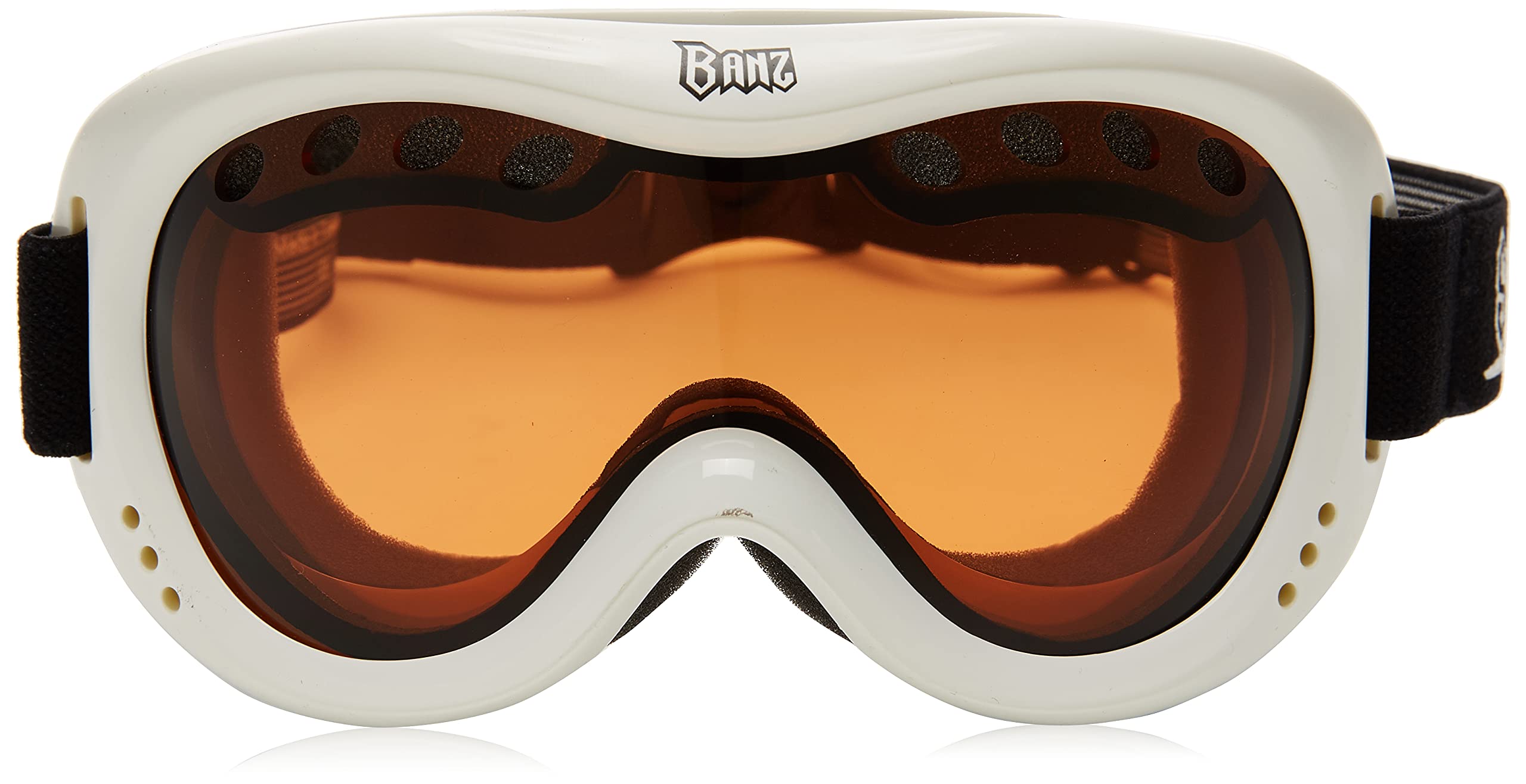 Baby Banz Ski Banz Goggles, White , 4