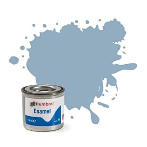 humbrol model enamel paint no.128 satin us compass grey, aa1417