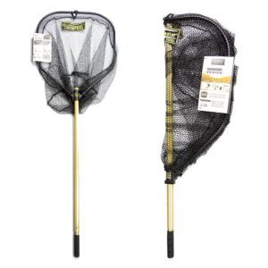 stowmaster tbs80ng tournament series precision landing net, gold/black