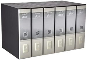 rexel dox 1 a4 lever arch file white_parent 6 pack