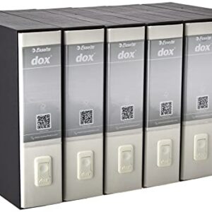 Rexel DOX 1 A4 Lever Arch File White_Parent 6 Pack