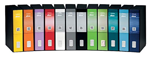 Rexel DOX 1 A4 Lever Arch File White_Parent 6 Pack