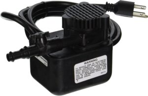 little giant pe-1h-pw 115 volt, 1/125 hp, 170 gph epoxy encapsulated small submersible direct drive pump with hooded volute and flow control valve, 6-feet cord, black, 566604