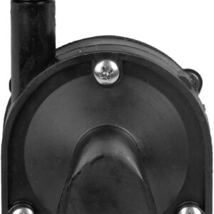 Little Giant PE-1H-PW 115 Volt, 1/125 HP, 170 GPH Epoxy Encapsulated Small Submersible Direct Drive Pump with Hooded Volute and Flow Control Valve, 6-Feet Cord, Black, 566604