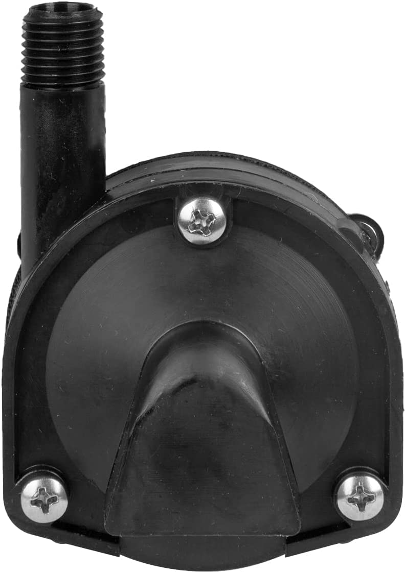 Little Giant PE-1H-PW 115 Volt, 1/125 HP, 170 GPH Epoxy Encapsulated Small Submersible Direct Drive Pump with Hooded Volute and Flow Control Valve, 6-Feet Cord, Black, 566604