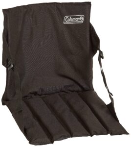 coleman stadium seat, black