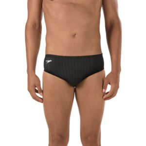 speedo men's aquablade brief black 30