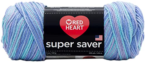 Red Heart Super Saver Yarn-Ocean