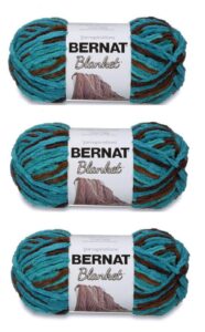 bernat 161200-203 blanket yarn - mallard wood