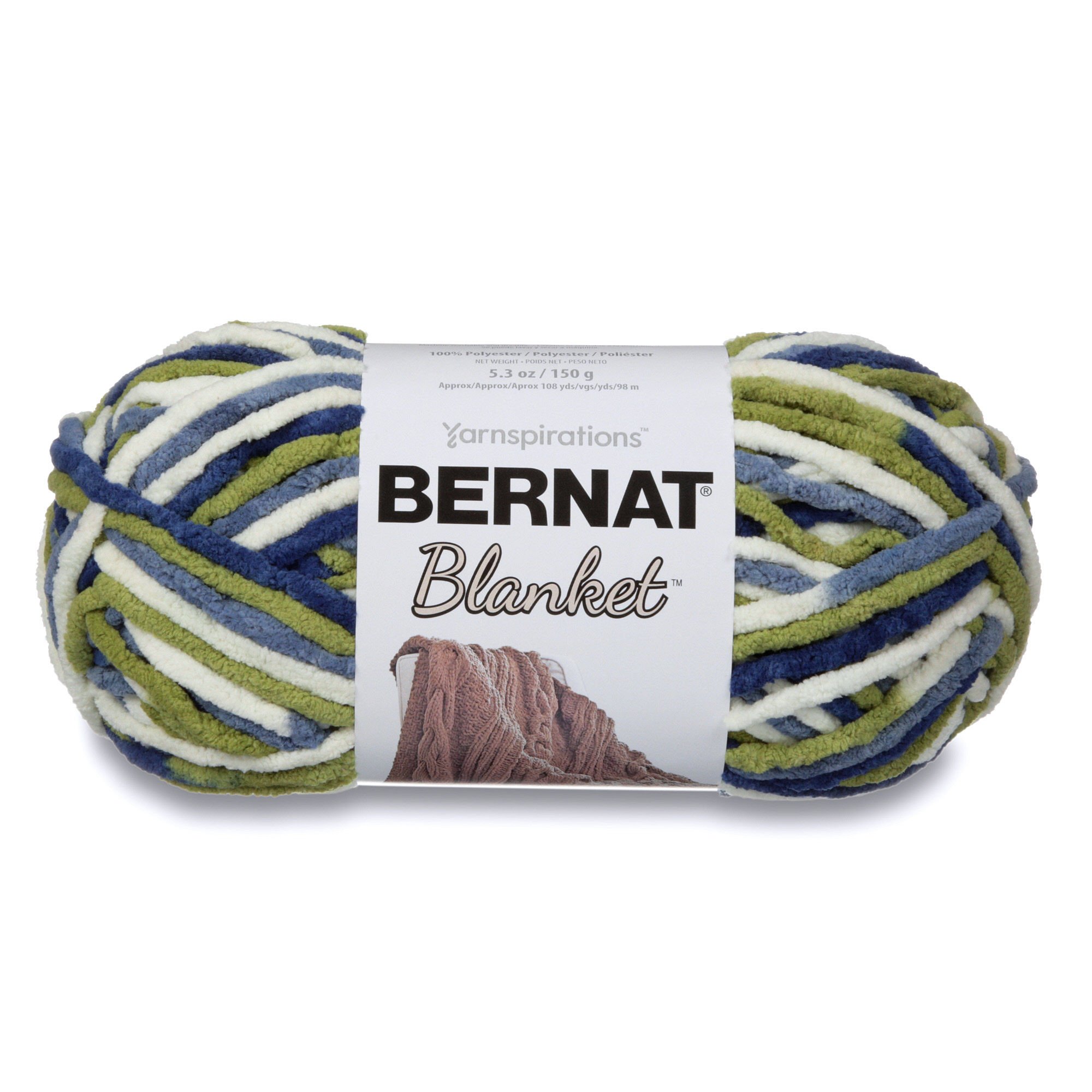 Bulk Buy: Bernat Blanket Yarn (3-Pack) Oceanside 161200-103