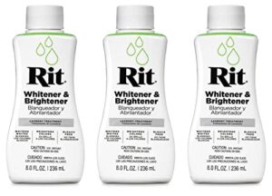 rit dye liquid 8 ounces whitener and brightener 8-50 (3-pack)