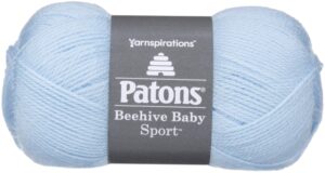 patons+beehive+baby+sport+yarn+solids+(6-pack)+bonnet+blue+246009-91436