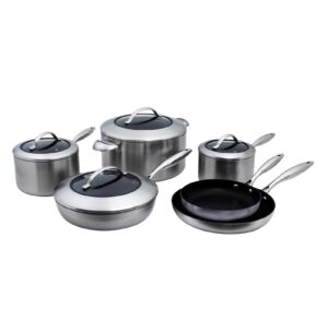 scanpan ctx 10 piece cookware set