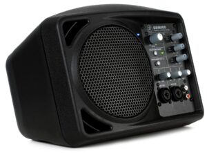 mackie srm150 5.25-inch compact active pa system, black