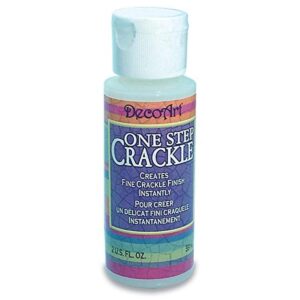 decoart ds69-3 one step crackle paint, 2-ounce