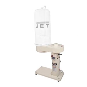 jet dc-650 dust collector, machine base only, 650 cfm, 1 hp, 115/230v 1ph