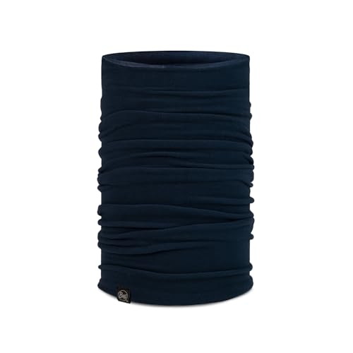 Black Merino Wool Buff