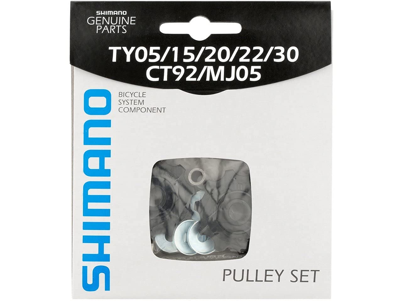 Shimano Derailleur Pulley Set, 1 Pair, fits 6, 7, 8 sp