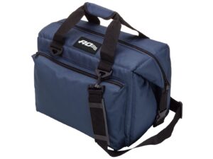 ao coolers traveler original soft cooler with high-density insulation, navy, 24-can