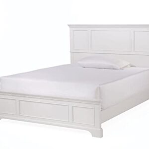 Homestyles Naples Queen Bed, White