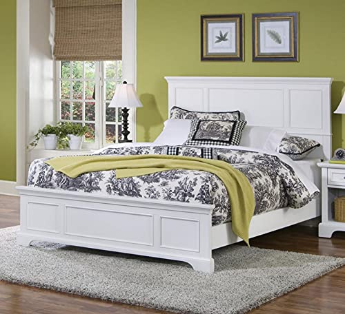 Homestyles Naples Queen Bed, White