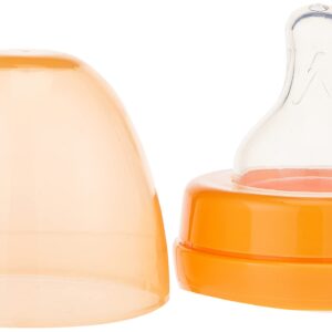 Tommee Tippee Wide Neck Nipper Gripper Easy Grip Bottle with Soft Silicone Teat 3m+, 240ml, Pink