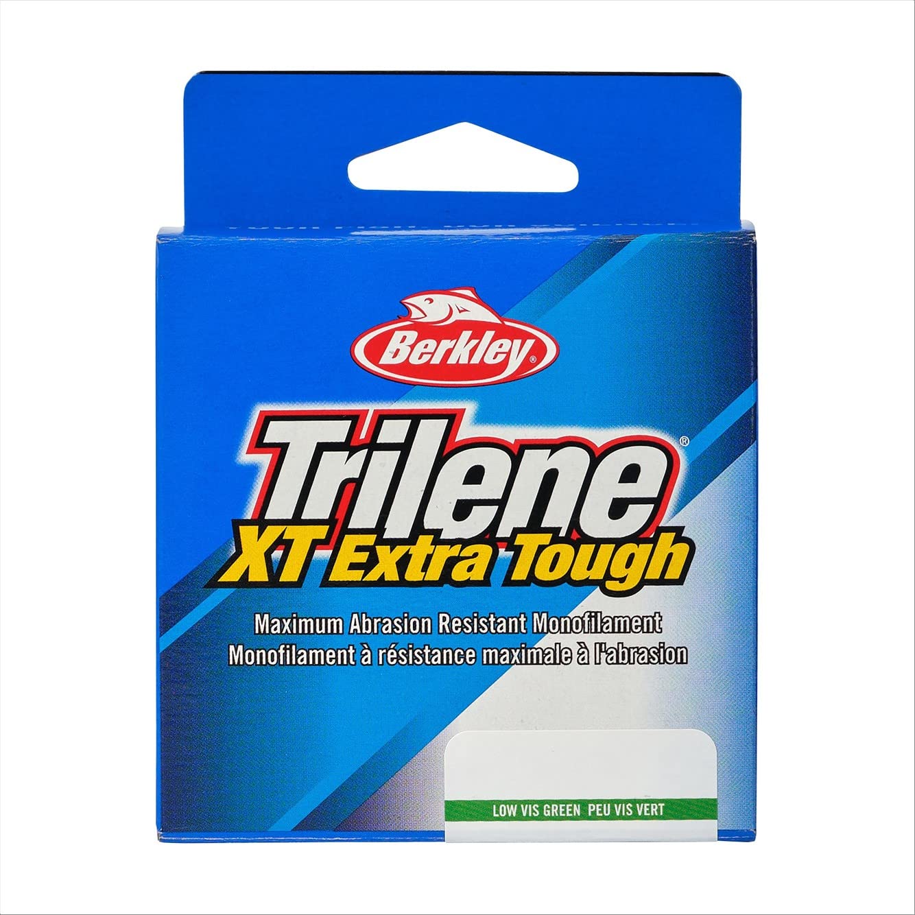 Berkley Trilene® XT®, Low-Vis Green, 10lb | 4.5kg, 110yd | 100m Monofilament Fishing Line, Suitable for Saltwater and Freshwater Environments