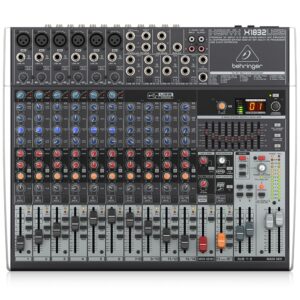 behringer xenyx x1832usb mixer with usb and effects