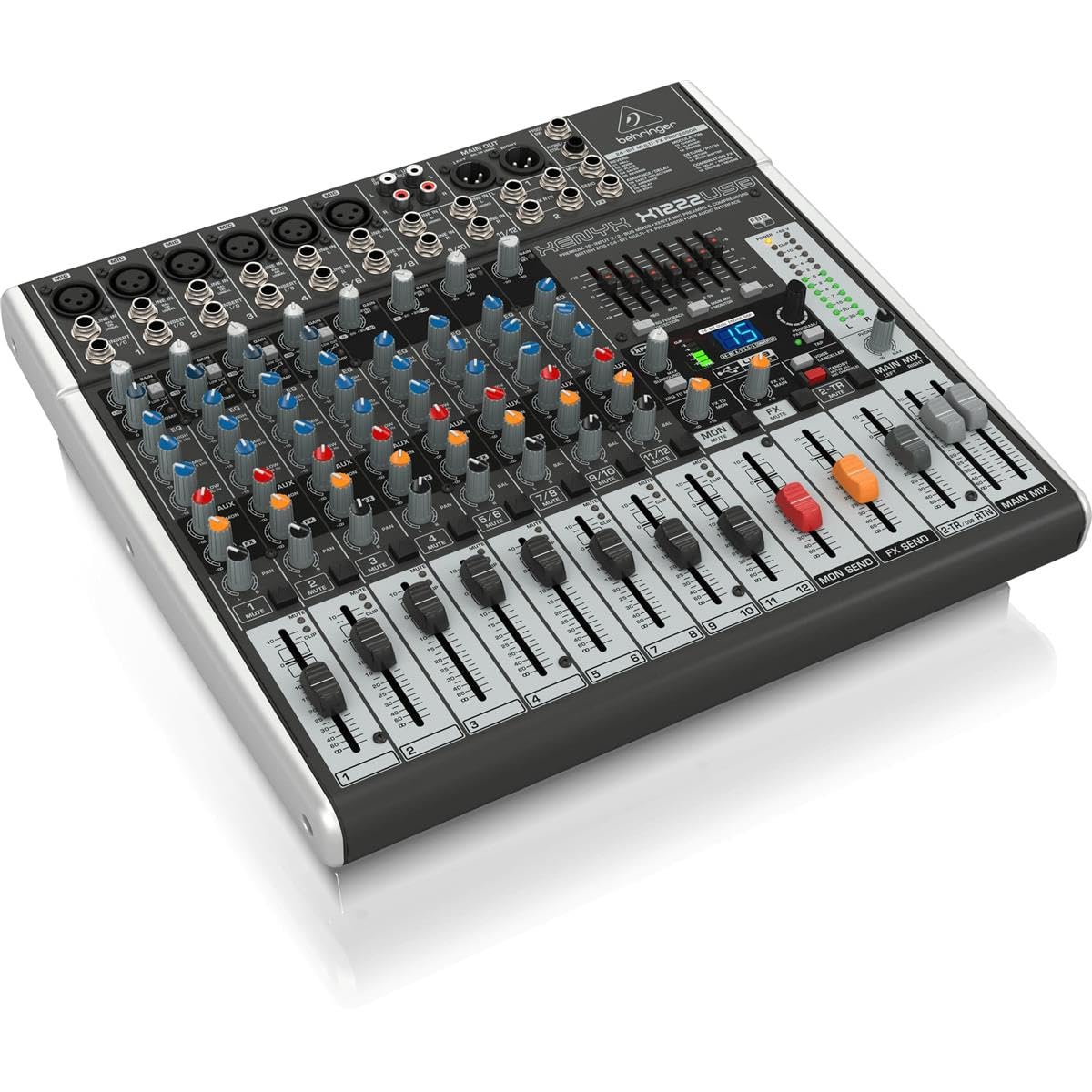 Behringer Xenyx X1222USB Mixer with USB and Effects