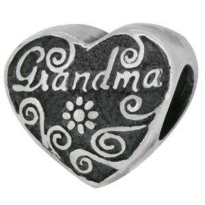 zable sterling silver grandma compatible bead/charm