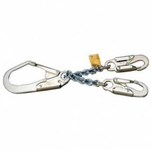 miller by honeywell titan by t8221/ locking rebar chain assembly with two locking snap hooks