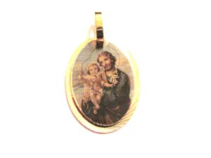 st. saint joseph san jose religious medal engravable blessed by pope francis