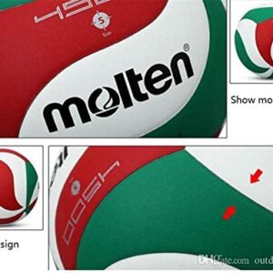 Molten Volleyball - 5, White/Green/Red