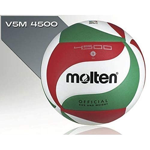 Molten Volleyball - 5, White/Green/Red