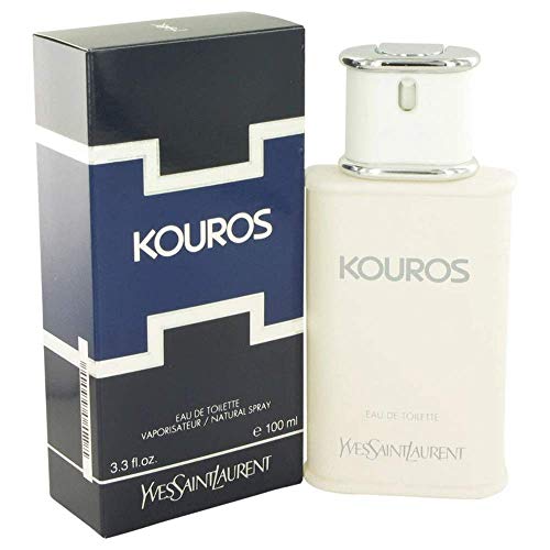 Yves Saint Laurent Kouros Eau De Toilette Spray for Men, 3.3 Ounce / 100 ml