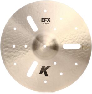 zildjian k series efx crash cymbal - 18 inches