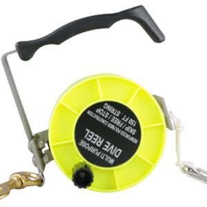 Promate Dive Reel Aluminum Heavy Duty Multi-purpose, 150 ft string