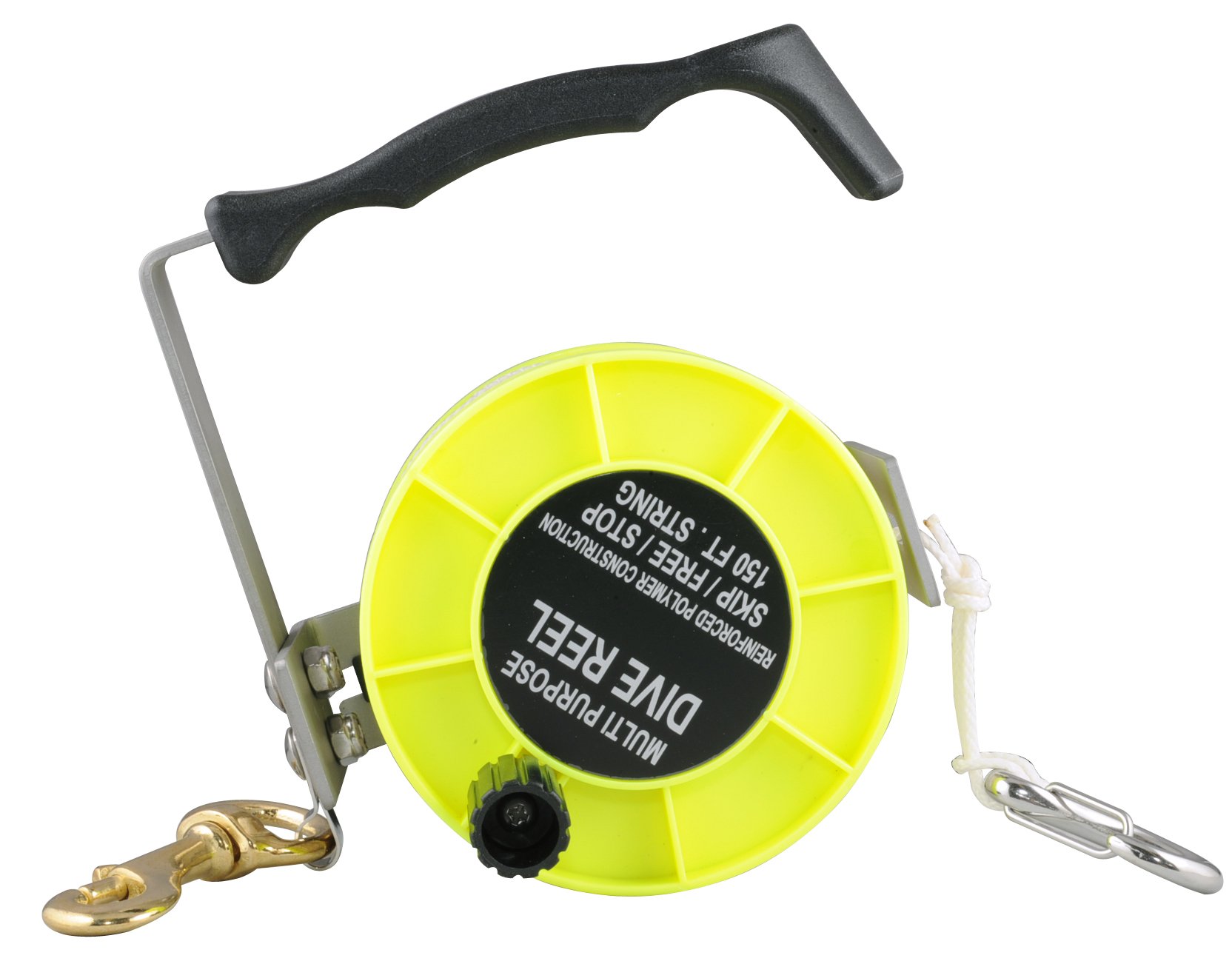 Promate Dive Reel Aluminum Heavy Duty Multi-purpose, 150 ft string