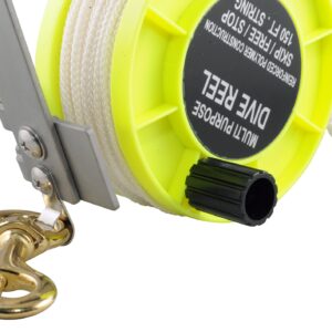 Promate Dive Reel Aluminum Heavy Duty Multi-purpose, 150 ft string