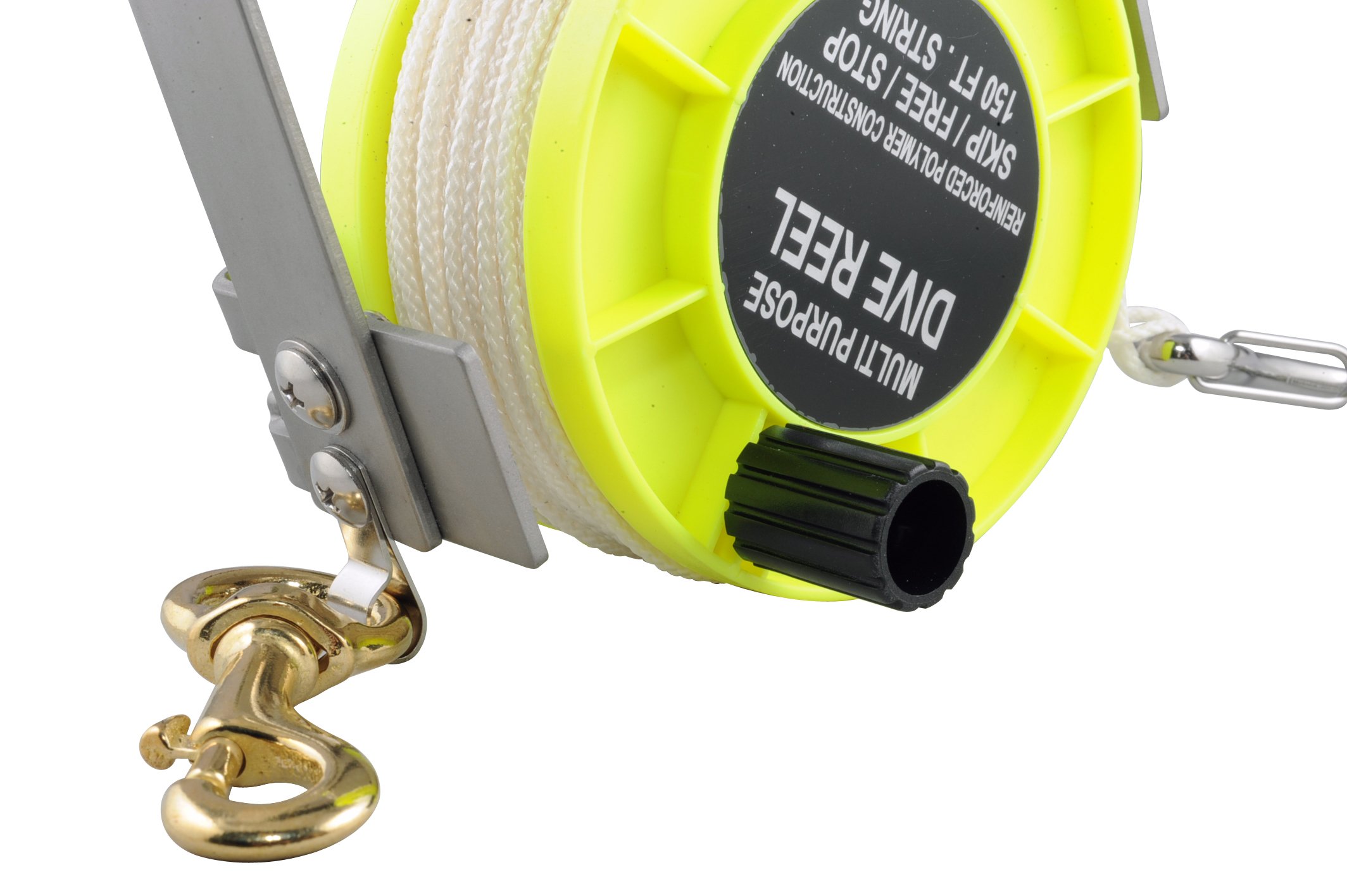 Promate Dive Reel Aluminum Heavy Duty Multi-purpose, 150 ft string