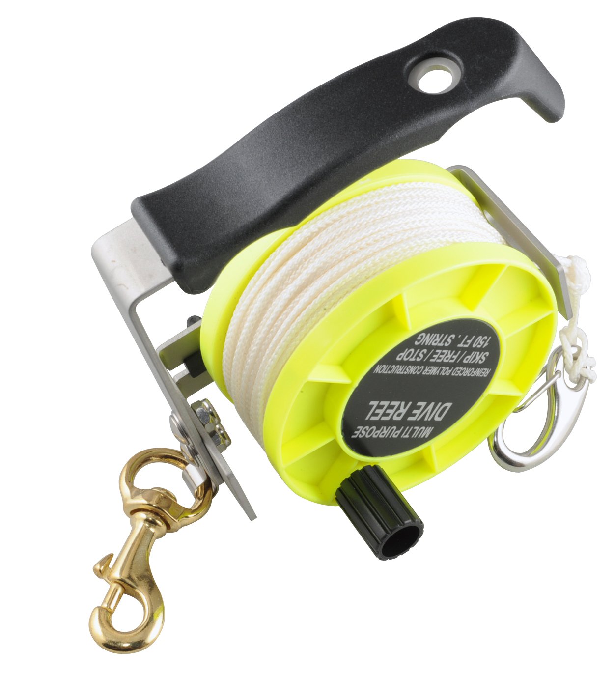 Promate Dive Reel Aluminum Heavy Duty Multi-purpose, 150 ft string