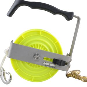 Promate Dive Reel Aluminum Heavy Duty Multi-purpose, 150 ft string