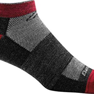 Darn Tough 1437 Men's Merino Wool No Show Light Socks, Team DTV, X-Large (12.5-14.5)