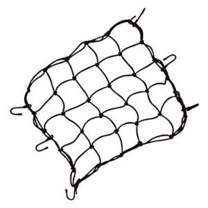 Topeak Cargo Net for Bike Tote and Basket, Black, 40 x 40 cm / 15.7” x 15.7”