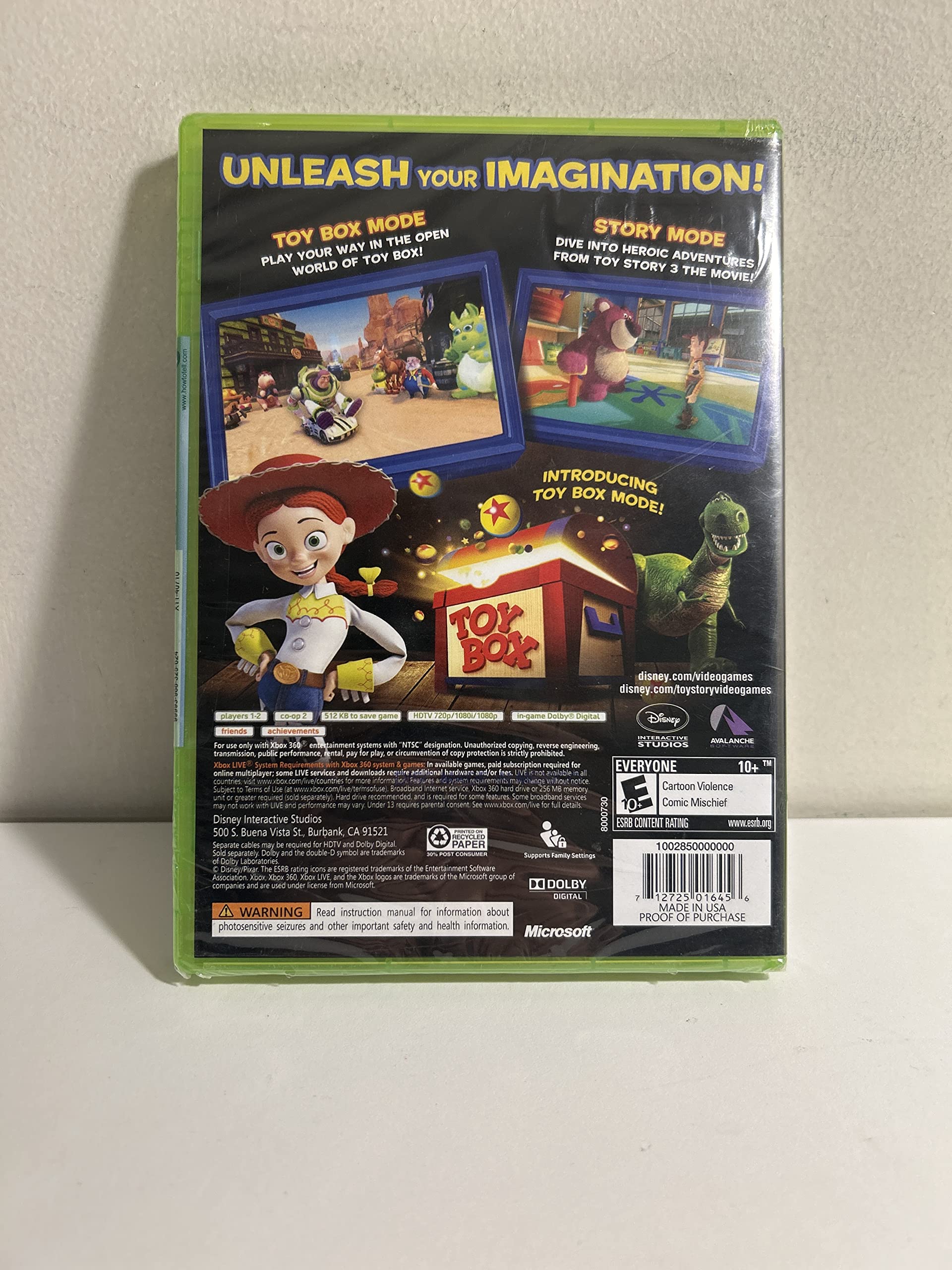 Toy Story 3 The Video Game - Xbox 360