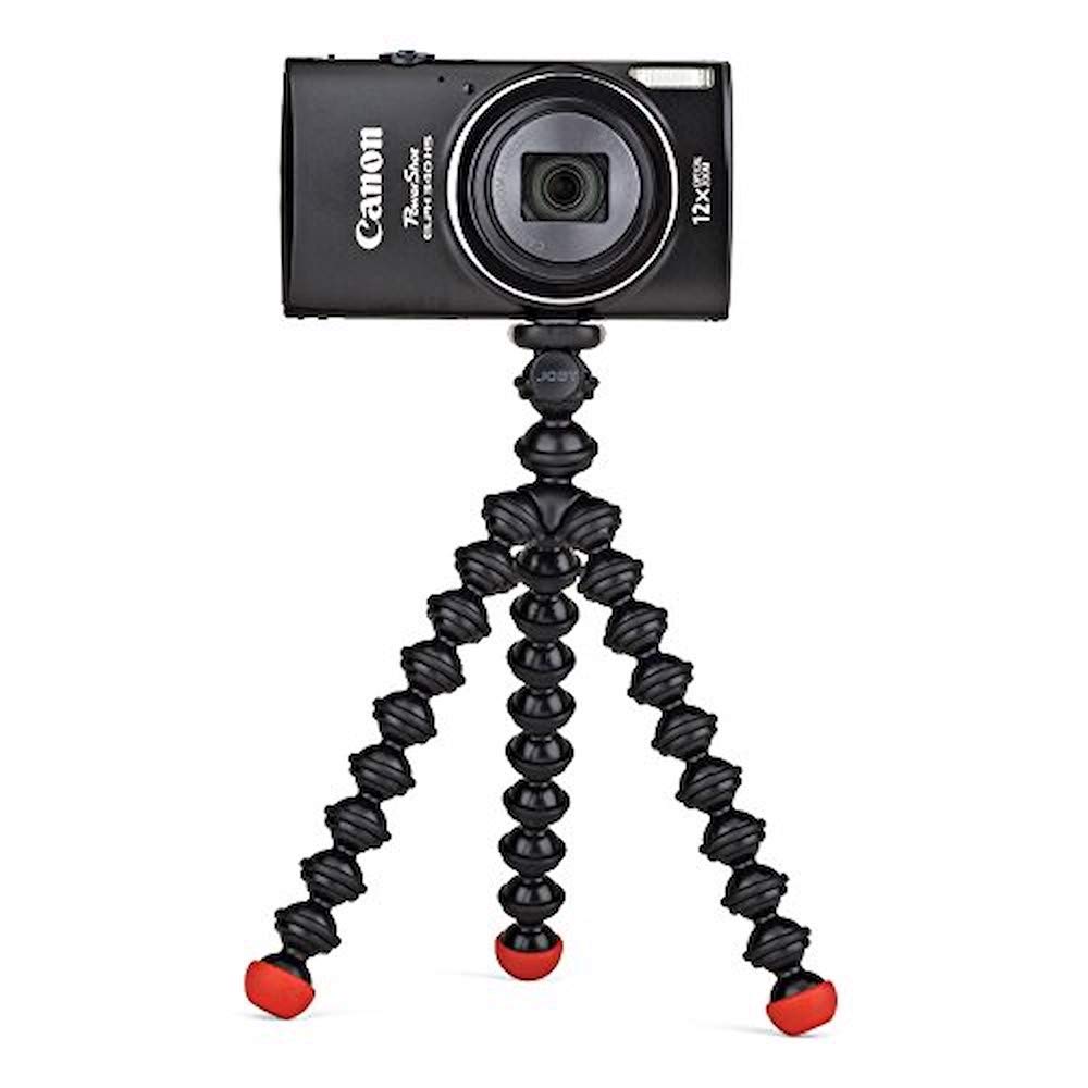 JOBY GorillaPod Magnetic - A Flexible, Lightweight Tripod with Strong Magnetic feet for Point-and-Shoot Cameras Weighing up to 325 g