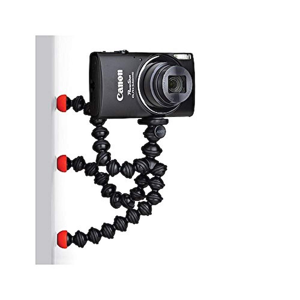 JOBY GorillaPod Magnetic - A Flexible, Lightweight Tripod with Strong Magnetic feet for Point-and-Shoot Cameras Weighing up to 325 g